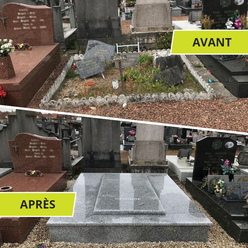 Transformer une sépulture en ossuaire - CCE France